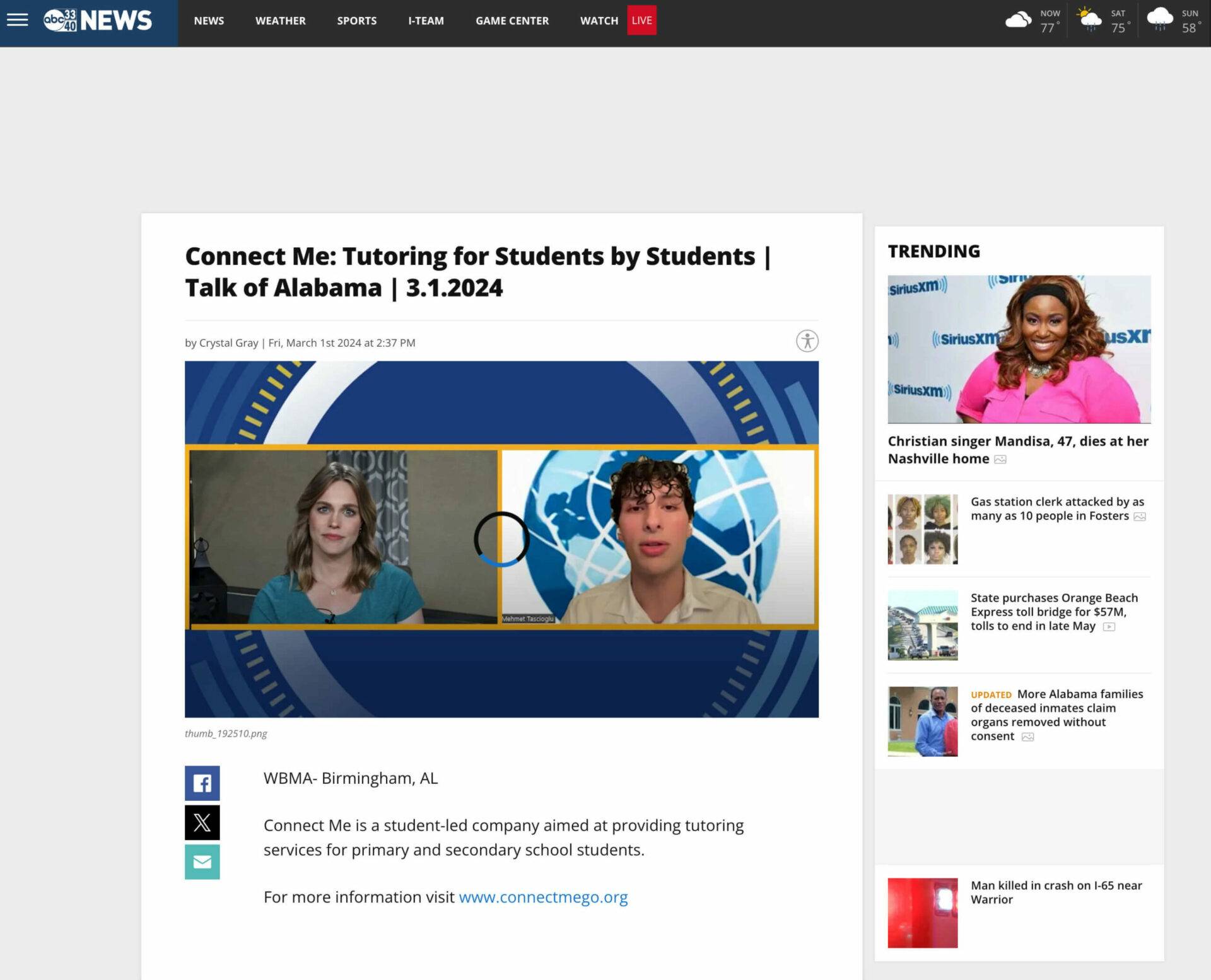 Connect Me: Tutoring for Students by Students | Connect Me